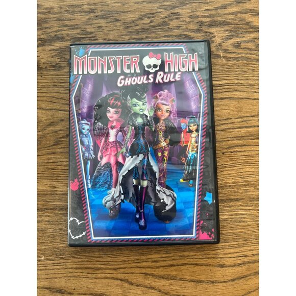 Universal Studio | Media | Monster High Ghouls Rule 22 Dvd Animated ...